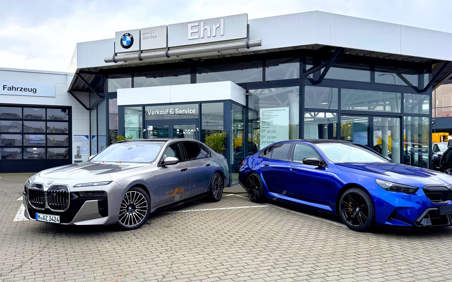 Online Terminvereinbarung Standortauswahl BMW – Autohaus Ehrl